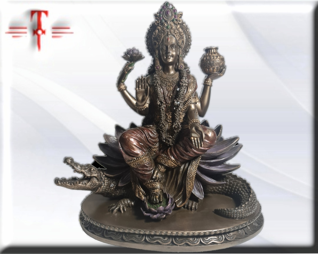 Sculpture Goddess Ganga Goddess of the Rivers Hinduism - Etsy