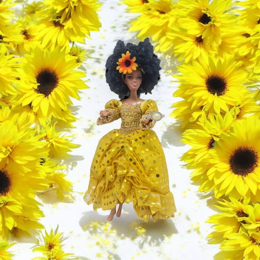 Orisha Oshun Doll, Goddess of Fresh Waters, Deity of the Yoruba ...