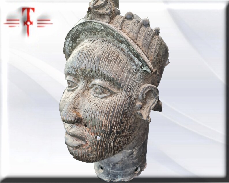 Bust of Ifá, African Art, Yoruba, Bronze Sculpture 6 Kilograms - Etsy