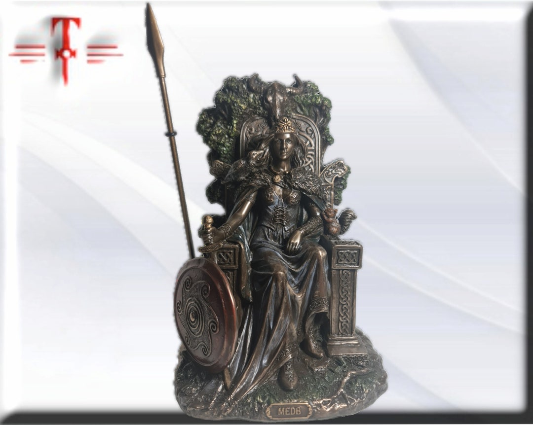 Sculpture Statue Celtic Goddess Medb, Mythological Beings and Gods - Etsy
