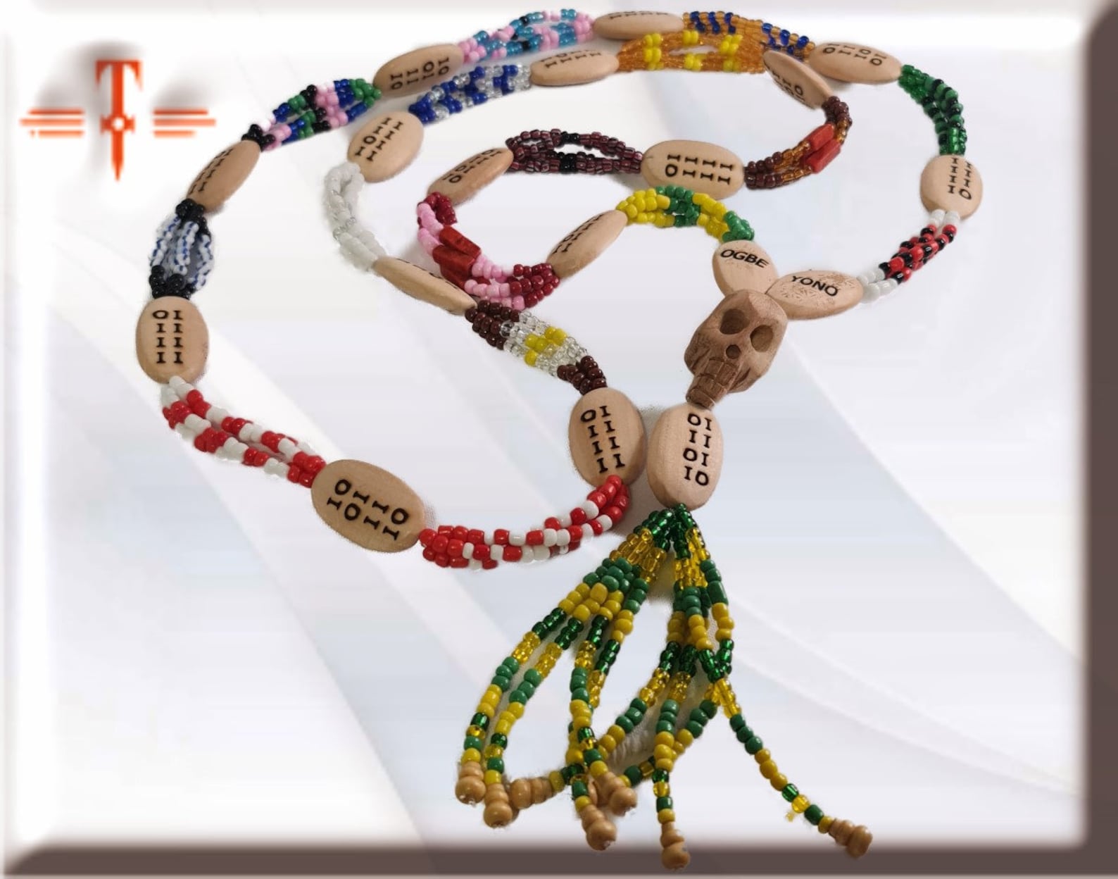 Collar Ogbe Yonó Haya Babalawo Santeria Palo Mayombe | Etsy