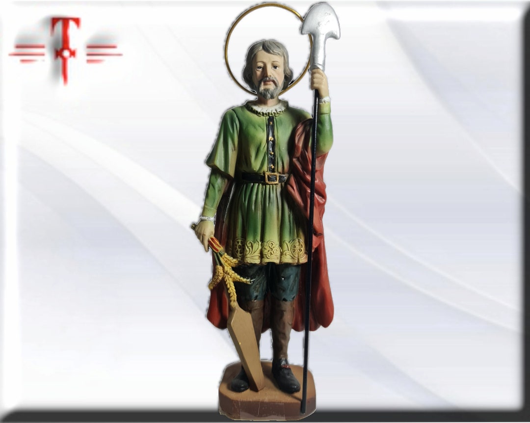 Figure Statue San Isidro, Religious Catholic Saints and Virgins - Etsy