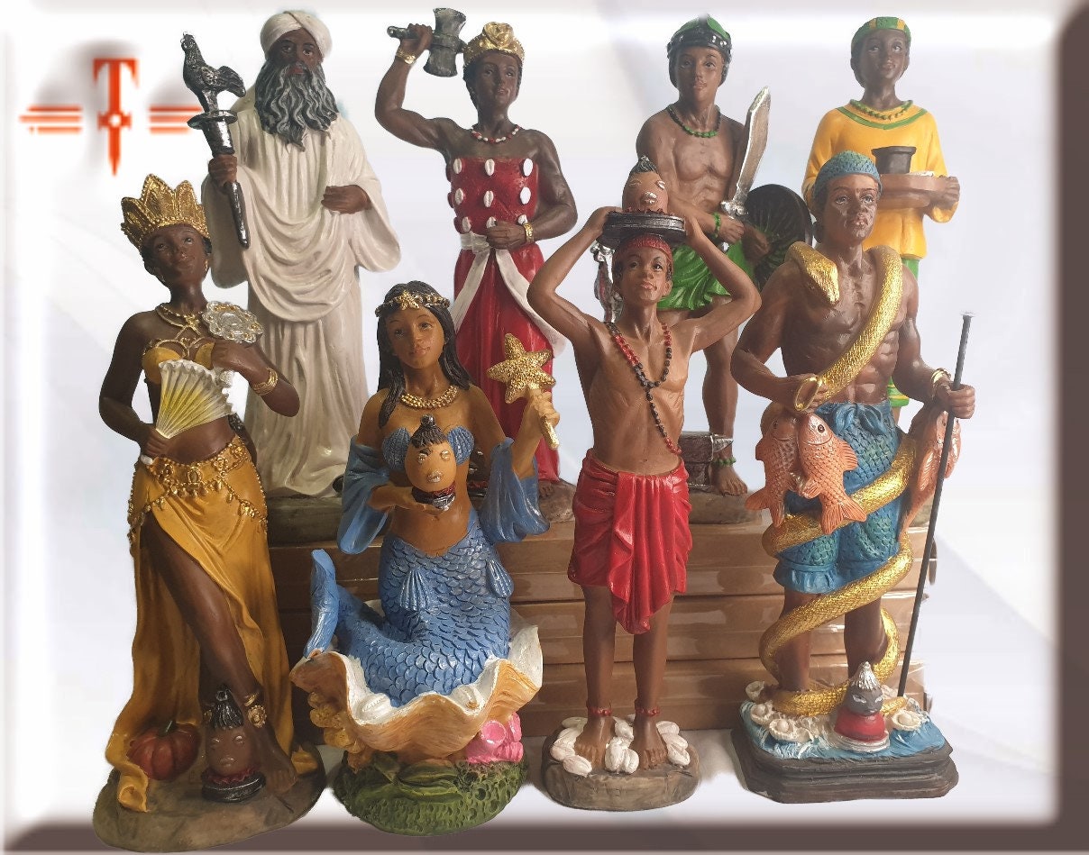 Figura del orisha Orula Orunmila Ifá Santeria Yoruba | Etsy