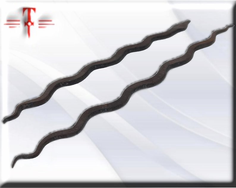 30cm Metal Snake, Iron Tool to Reinforce Ngangas, Voduns, and African ...