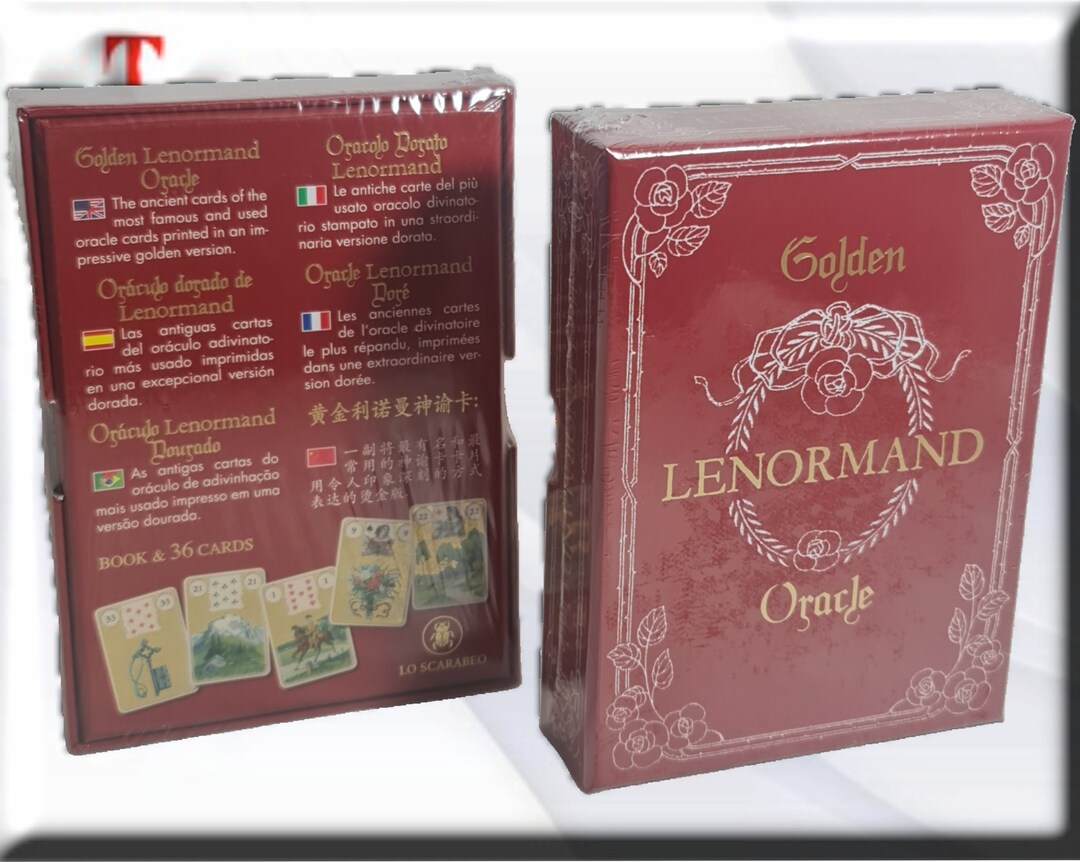 Golden Lenormand Oracle Tarot Reader Oracles Tarots - Etsy