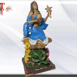 Orisha Yemaya in Shell, Goddess of the Sea, Santeria - Etsy