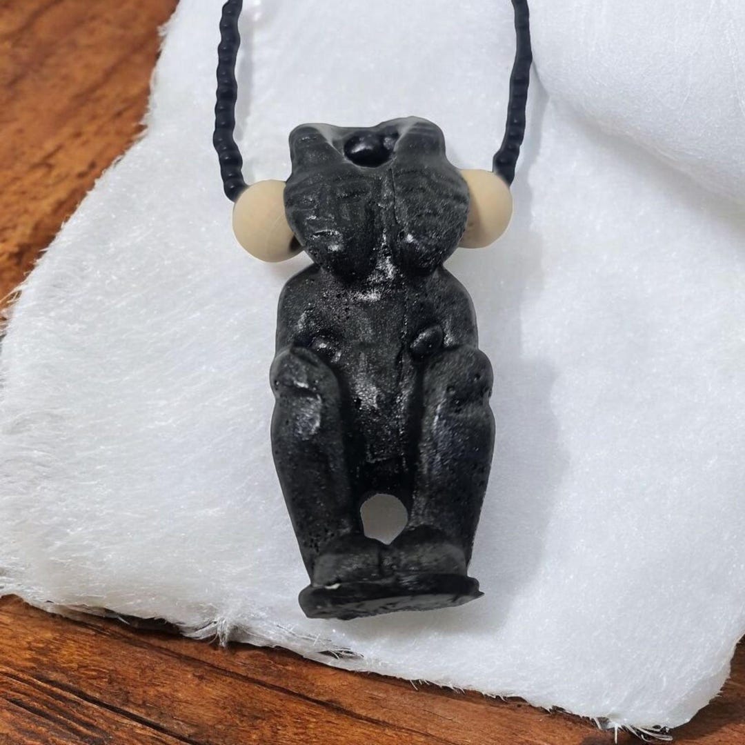 Egguns Twins Protection Amulet Vodun Ritualized Pendant, Secrets of the ...