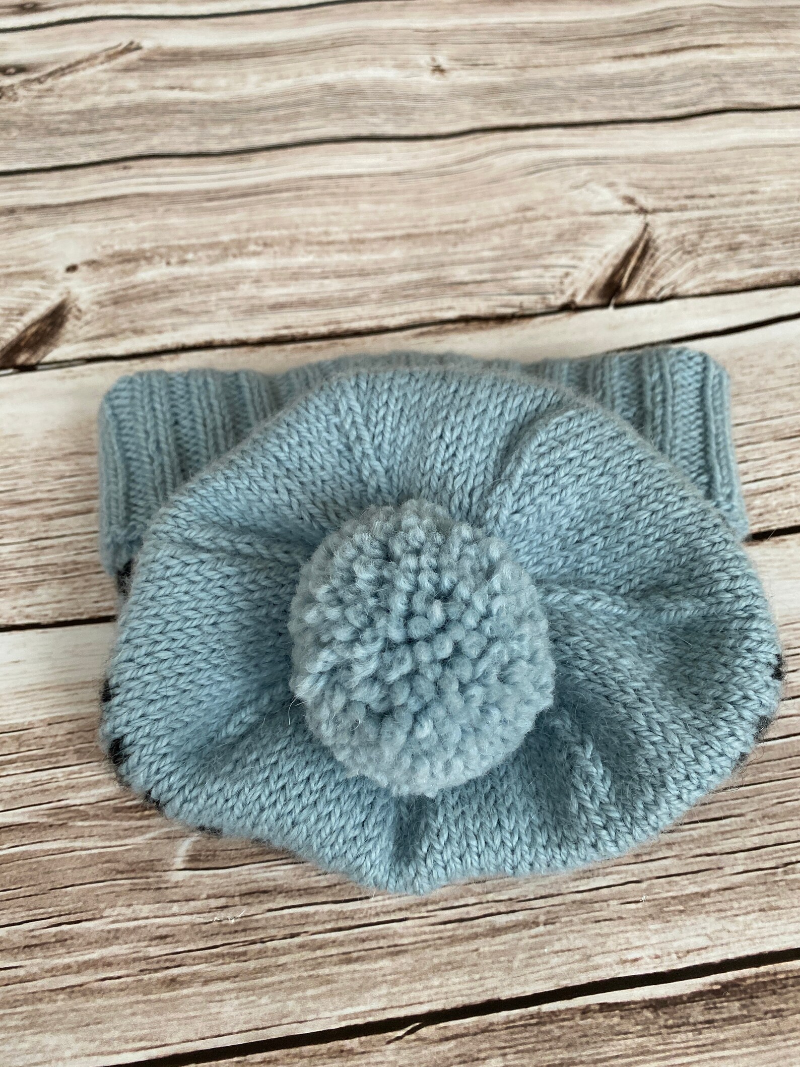 Nordic Snowflake Hat Knitting Pattern Knit Wool Warm Hat - Etsy