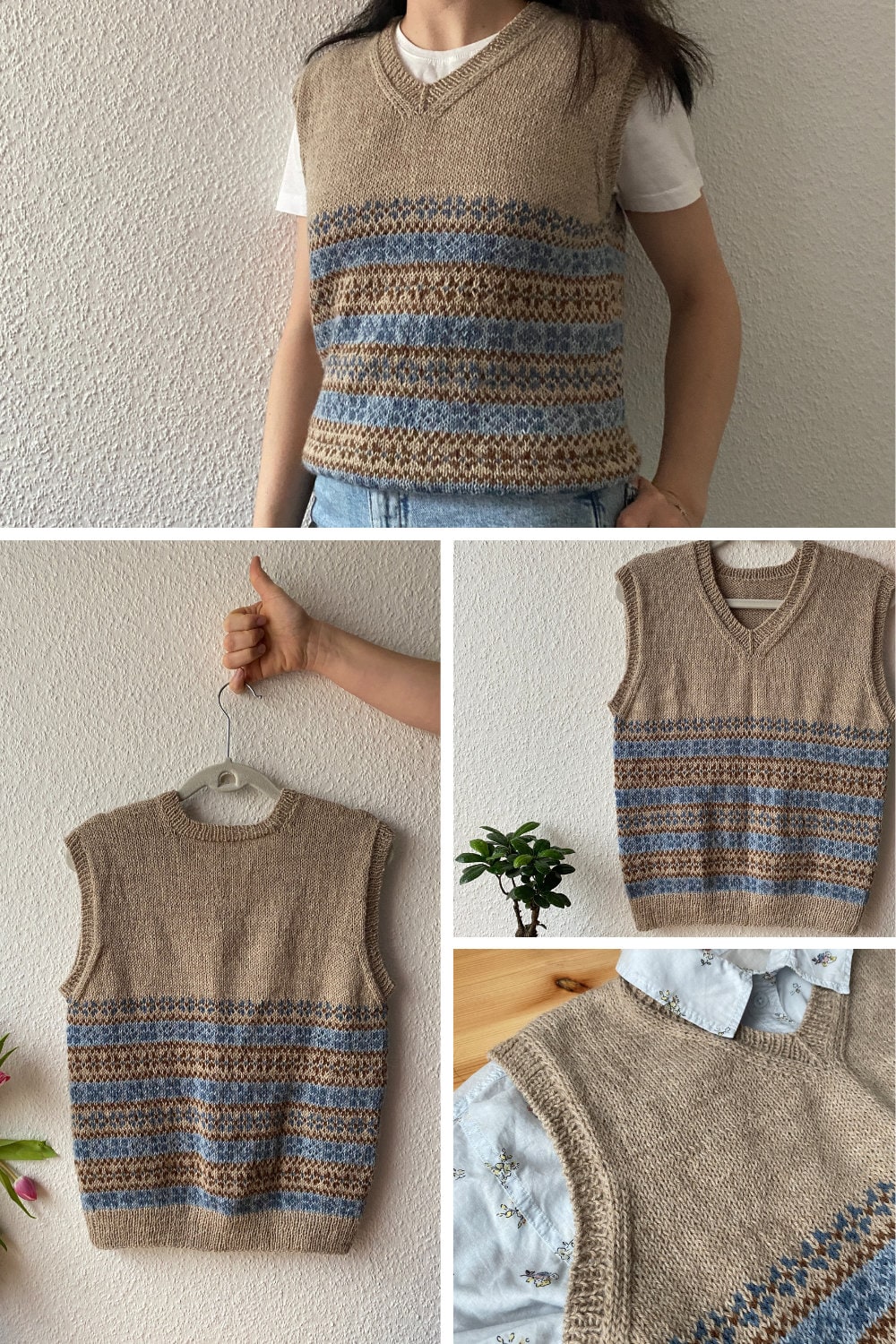 Men's Fair Isle Vest Knitting Pattern at Betty Mcclusky blog