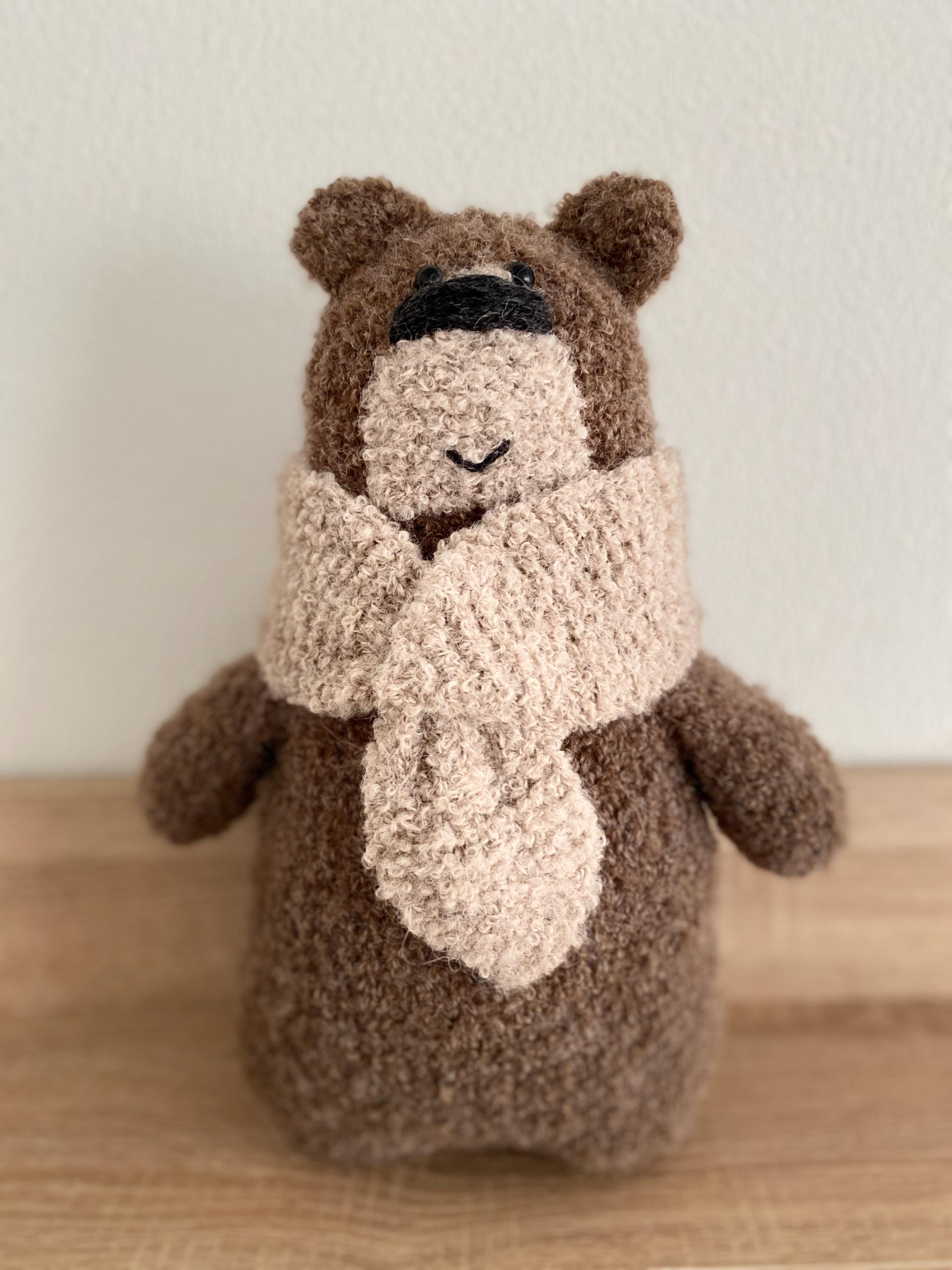 Knitting Pattern • Cozy Buddy Bear - Etsy