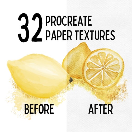 Paper Texture Brushes for Procreate / Set of 14 Brushes / - Etsy