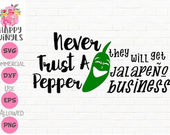 Jalapeno Pepper Svg - Etsy