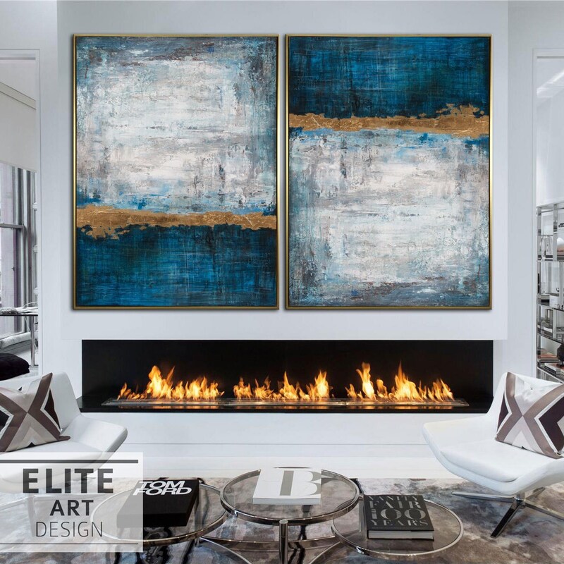 Diptych Art - Etsy