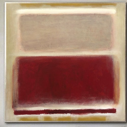 Abstract Painting Mark Rothko Large Wall Decor Original | Etsy