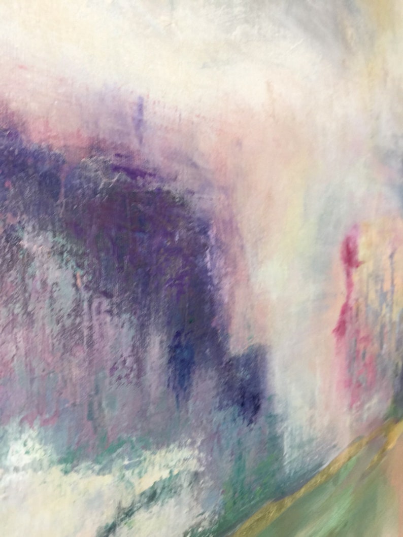 Abstract Landscape Original Nature Paintings on Canvas - Etsy