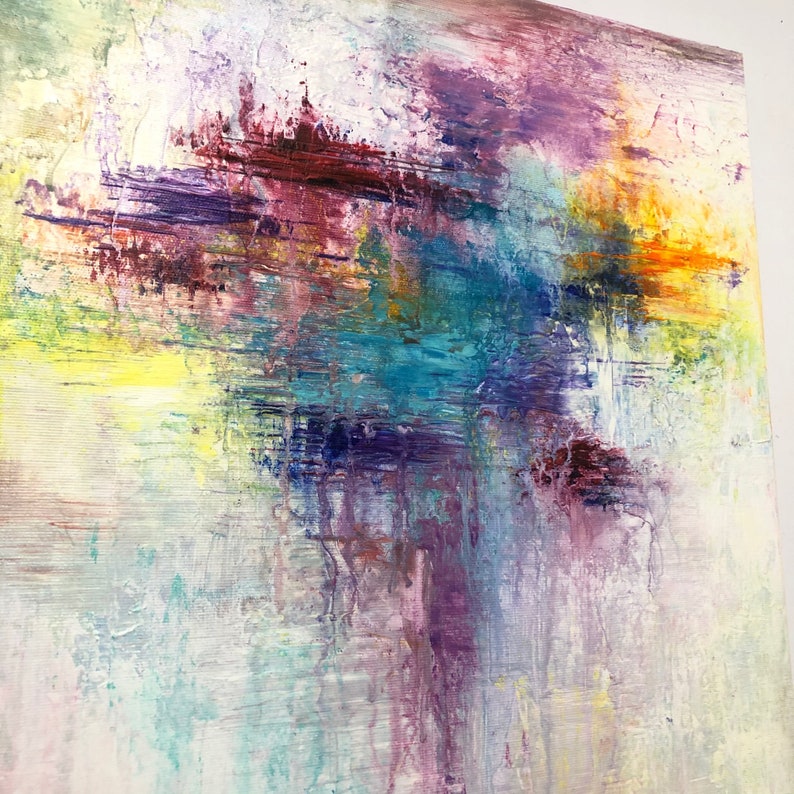 Extra Large Abstract Colorful Paintings on Canvas Modern Wall - Etsy