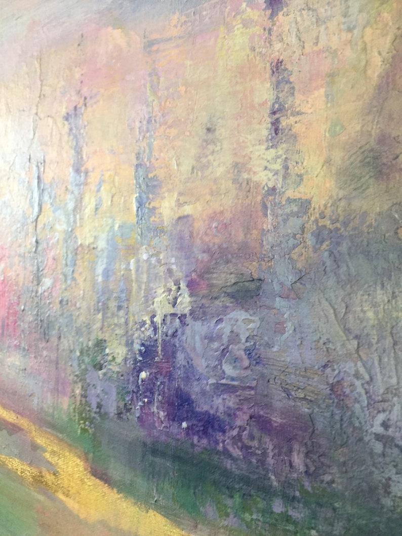 Abstract Landscape Original Nature Paintings on Canvas - Etsy