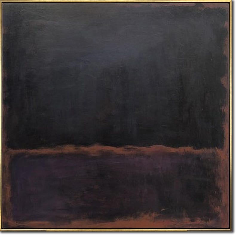 Rothko Canvas - Etsy