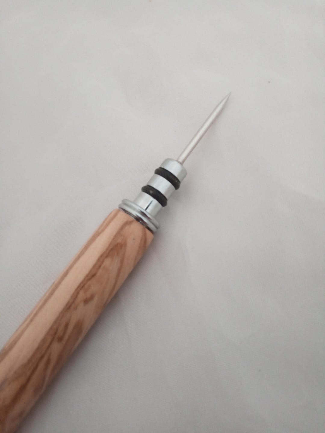 Olive Wood Hand Turned Seam Ripper You Can Choose the 2 Attachments ...