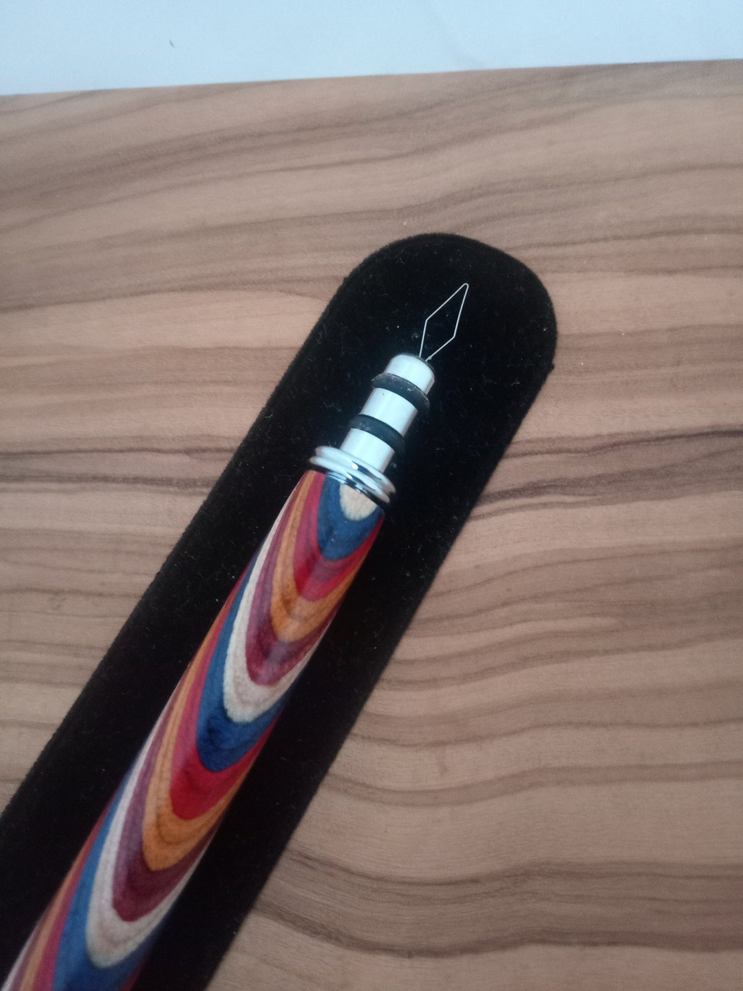 Hand Turned Seamripper - Laminated Coloured Tree Wood - Choose 2 ...