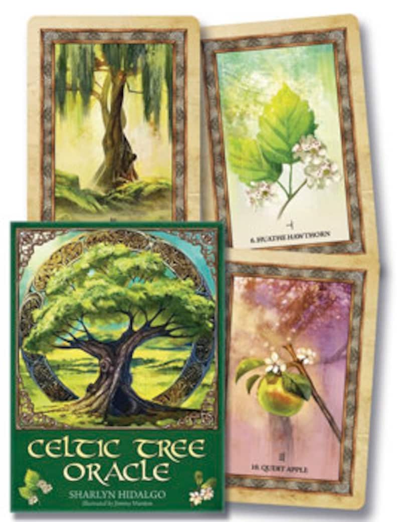 Celtic Tree Oracle Cards by Sharlyn Hidalgo Full of Celtic - Etsy