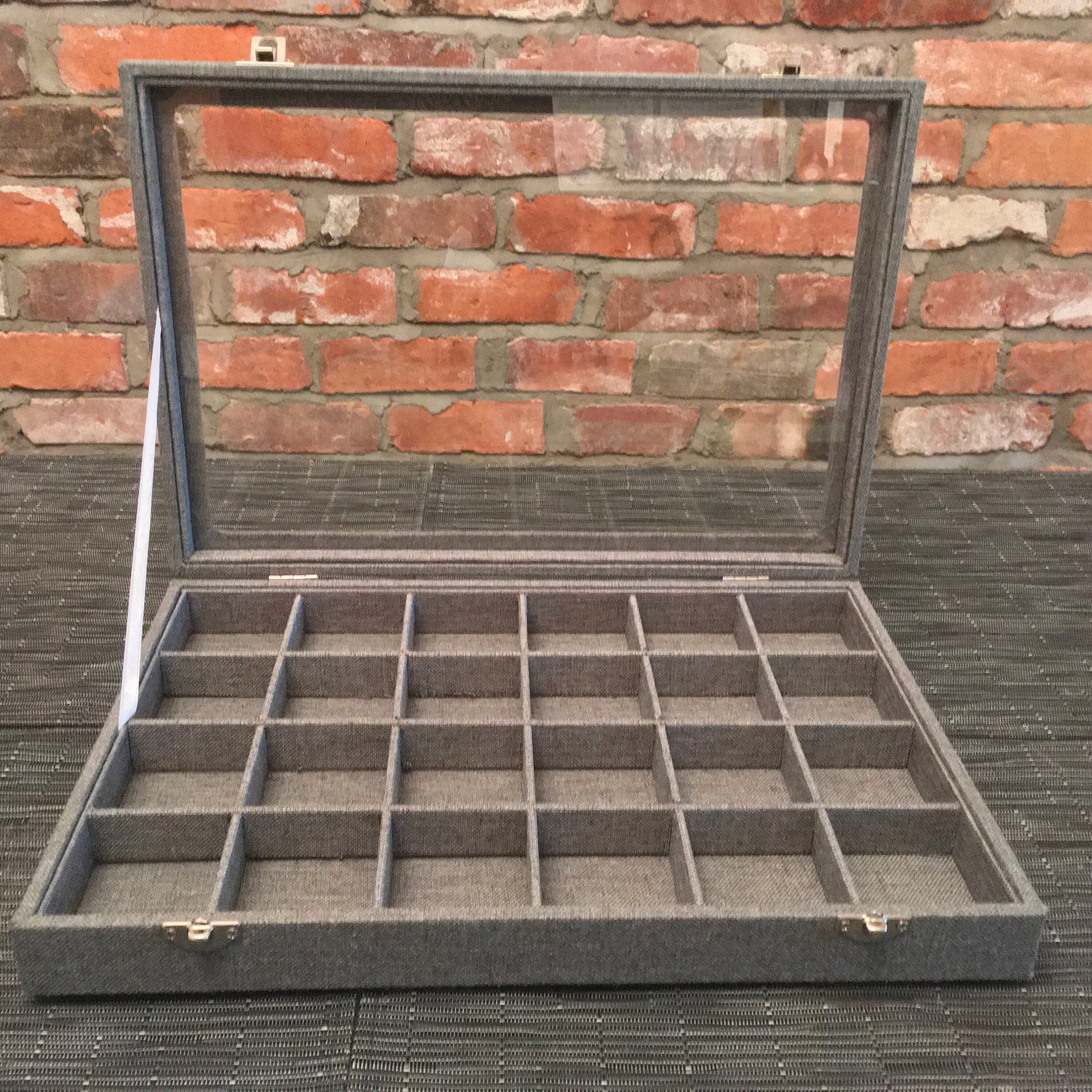 BIG Elegant Crystals Storage Box With 25 Partitions - Etsy