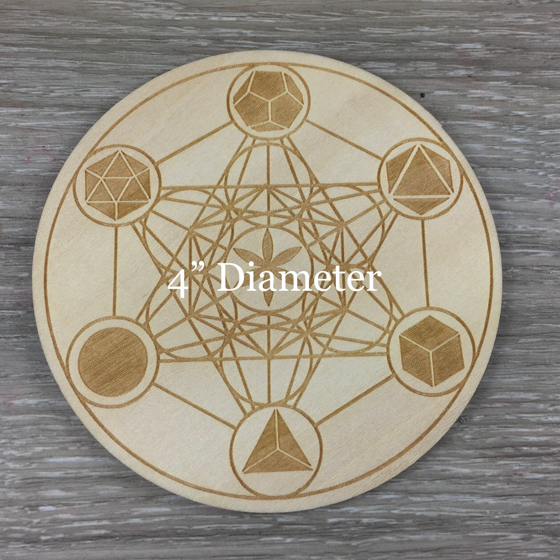 Sacred Geometry Symbols / Platonic Solids Grid / Crystal Grid | Etsy