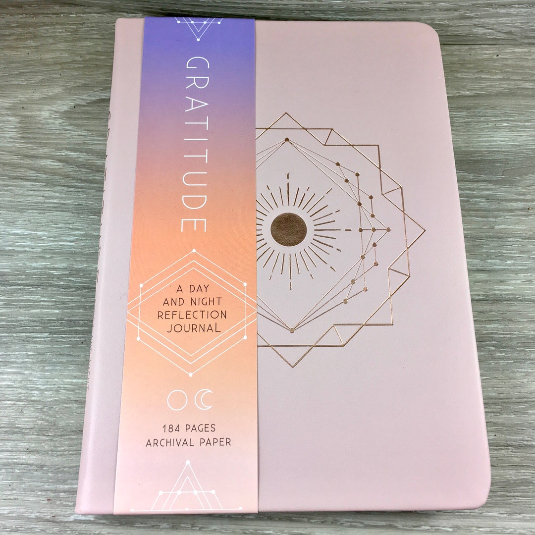 Gratitude: A Day and Night Reflection Journal (90 Days) - Vegan Leather ...