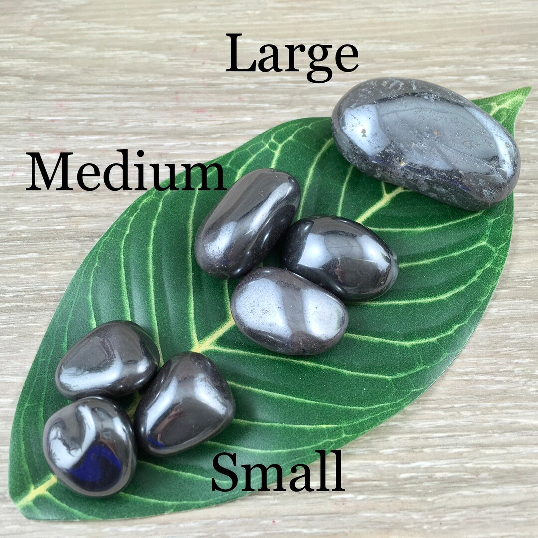 Hematite - Natural, Tumbled, Smooth - 3 Sizes to Choose - *GROUNDING ...