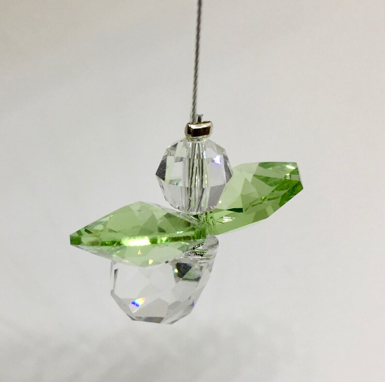 Austrian Crystal Guardian Angels Window Hanging Ornaments - Etsy