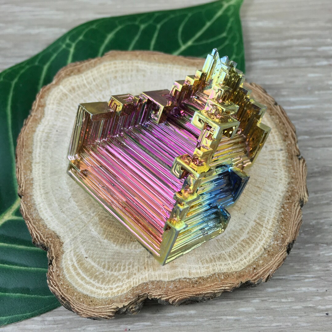 1.5" Bismuth Specimen (2.26 Oz) -EXACT PIECE - Lab-grown, High Purity ...