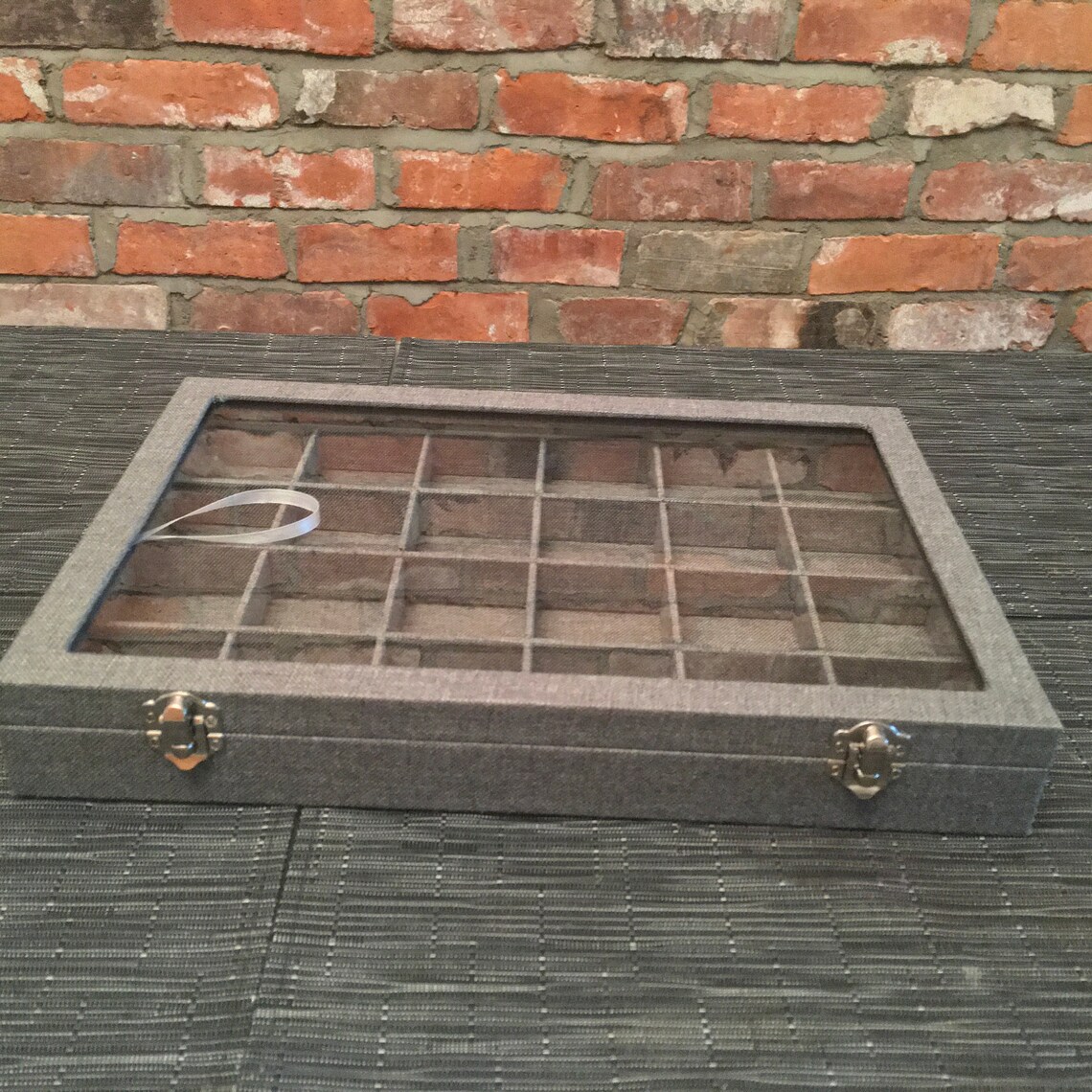 BIG Elegant Crystals Storage Box With 25 Partitions - Etsy