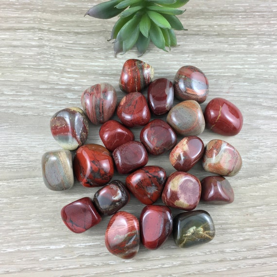 Rainbow Jasper Fancy Jasper Tumbled Natural No dyes | Etsy