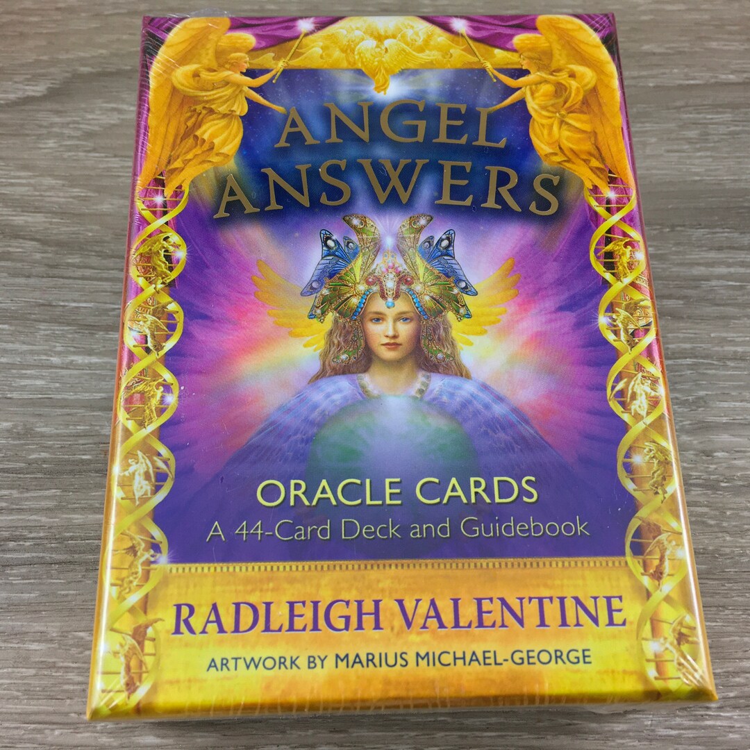 Angel Answers Oracle Cards: A 44-card Deck and Guidebook - Radleigh ...