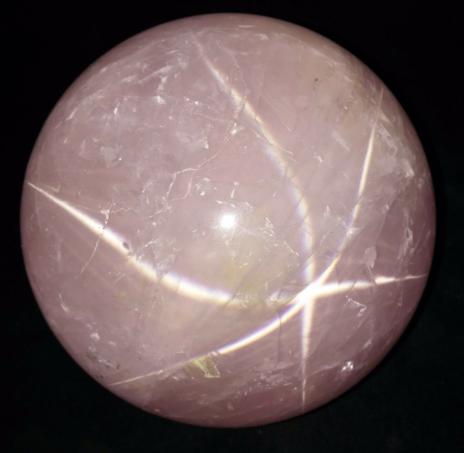 9.02lb Rare Huge Natural Star Rose Quartz Crystal Sphere - Etsy