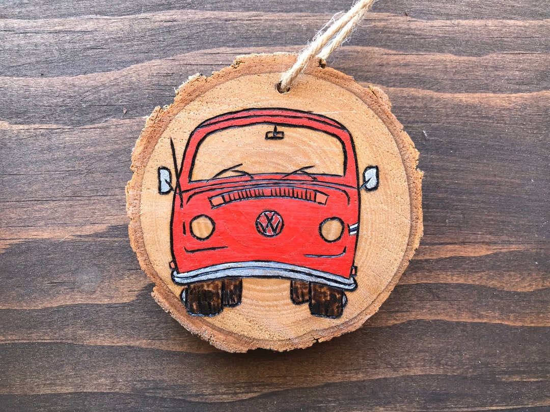 VW Bus Ornament - Etsy