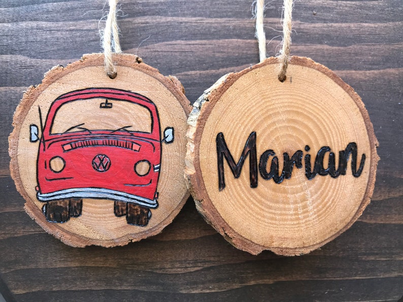 VW Bus Ornament - Etsy