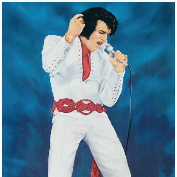 Elvis Presley Vintage Poster - Etsy