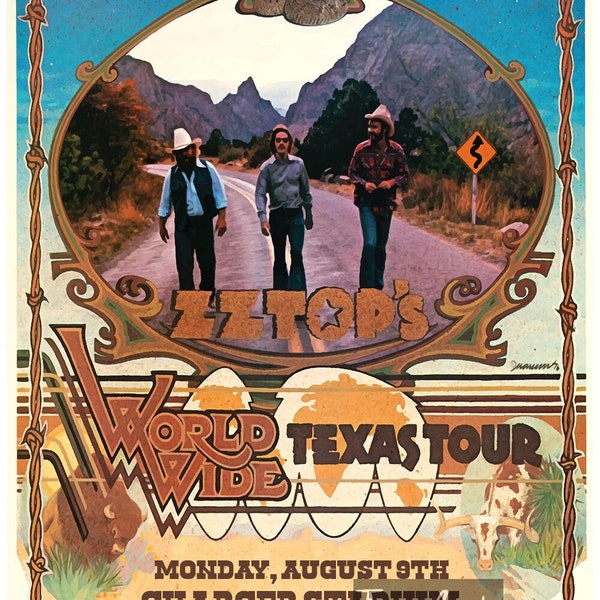 Zz Top Poster - Etsy