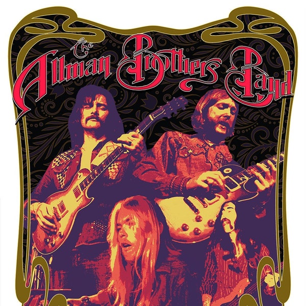 Allman Brothers Band - Etsy