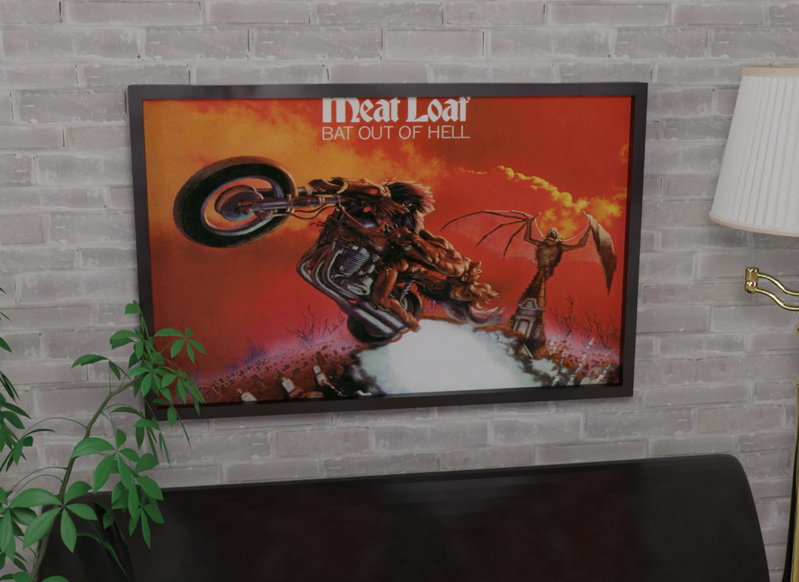 Meat Loaf Bat Out of Hell Poster Meat Loaf Cover Poster Meat Loaf ...