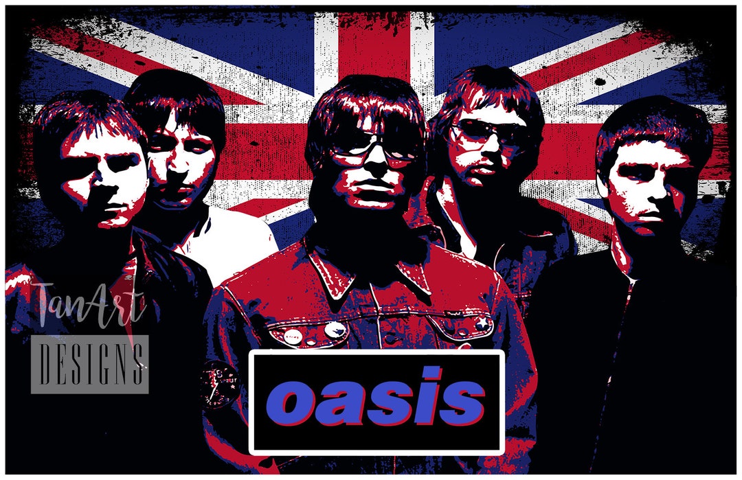 Oasis Poster Oasis Band British Flag Vintage Poster Retro Rock Poster ... Oasis Poster Oasis Band British Flag Vintage Poster Retro Rock Poster ...