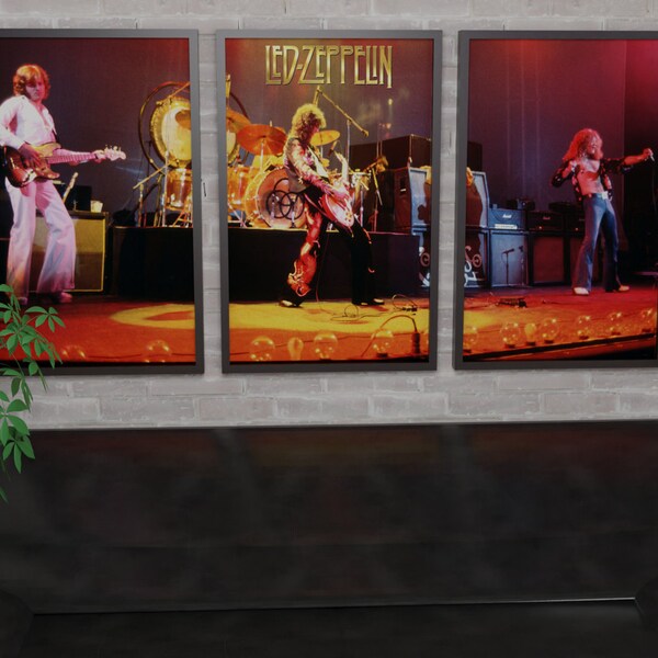 Led Zeppelin Concert Poster - Etsy