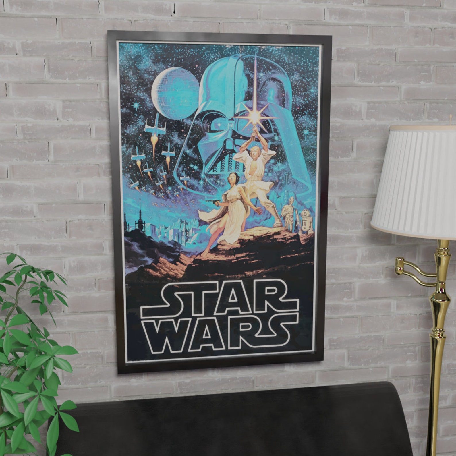 Star Wars Promotion Poster Star Wars Commercial Poster - Etsy