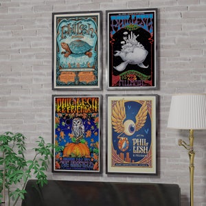 Phil Lesh and Friends Hard Rock Las Vegas Concert Poster Grateful Dead ...