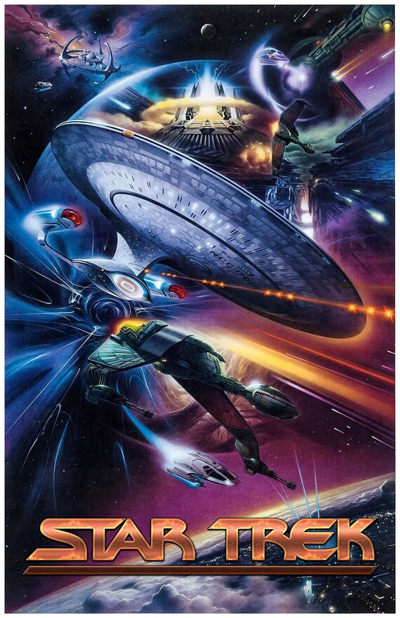 Star Trek Poster Retro