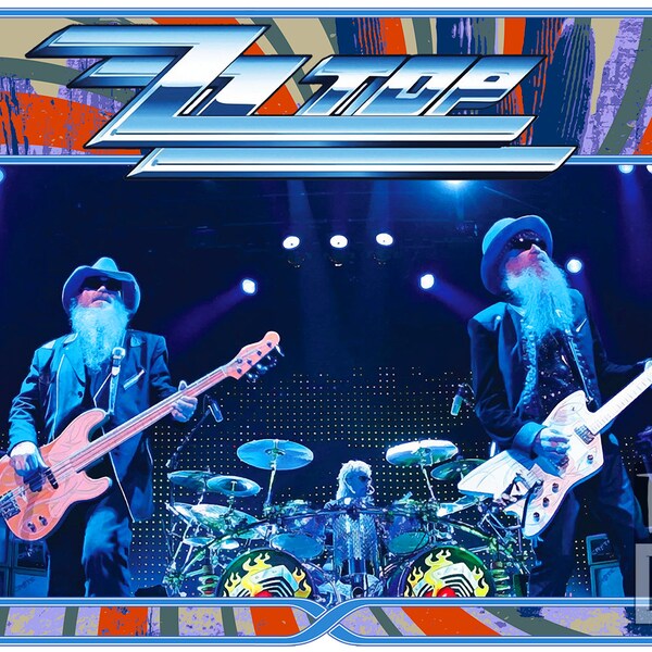 Zz Top Concert Poster - Etsy