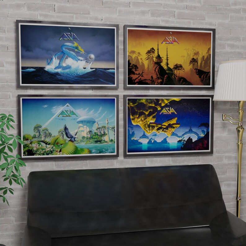 Asia Aura Illustration Poster Asia Cover Poster Asia - Etsy
