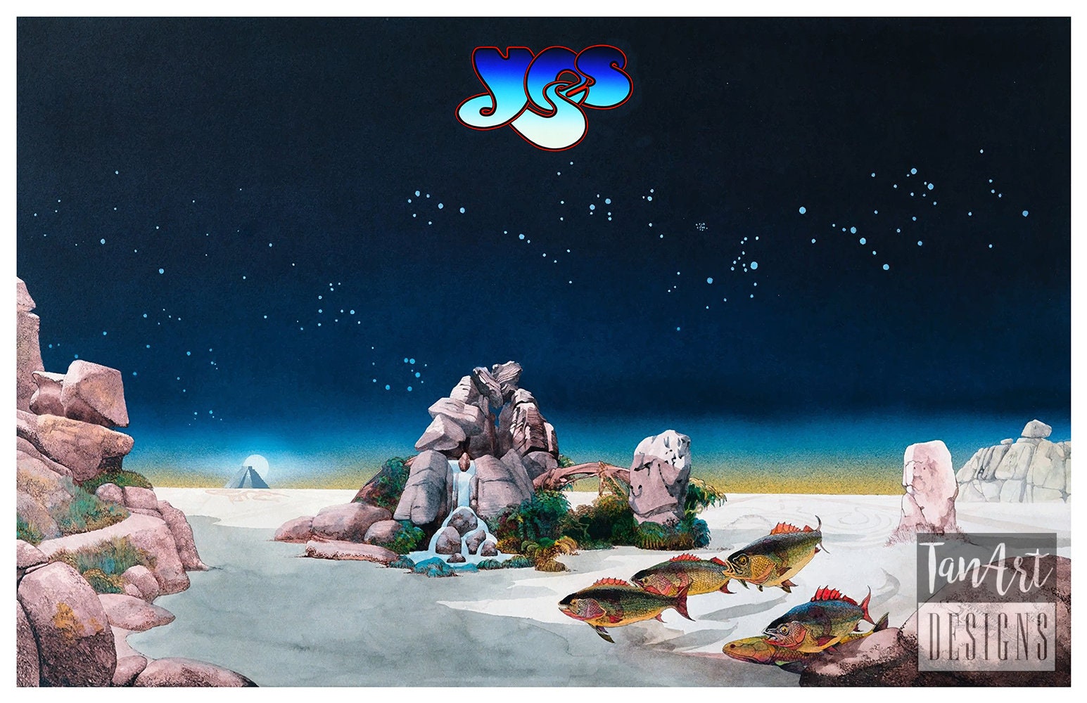 Roger Dean Album Covers Yes