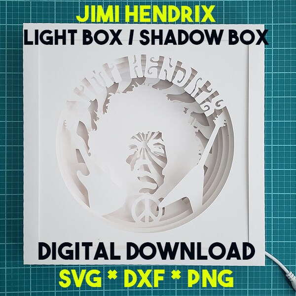 Jimi Hendrix Svg - Etsy